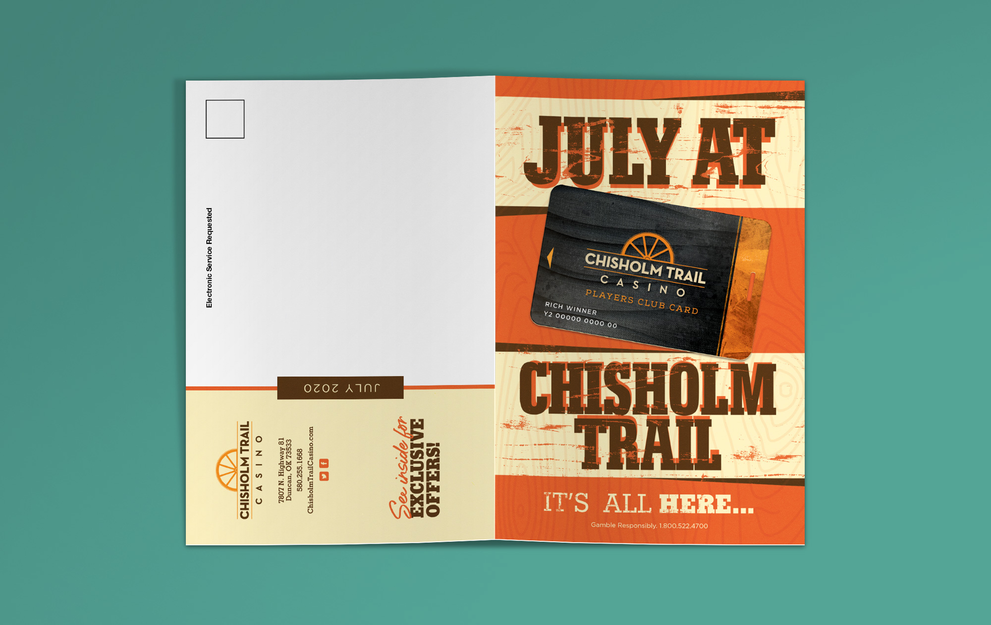 Chisholm Trail Casino Branding Refresh – Sara Waits
